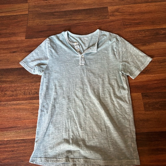 goodie fellow | Shirts | Mens Light Blue Henley Shirt | Poshmark